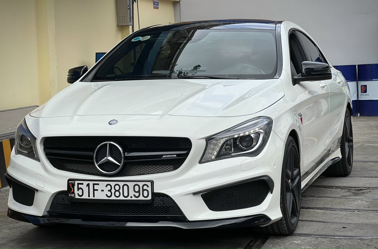 123 . Mercedes Benz CLA 45 AMG 360hp model 2016